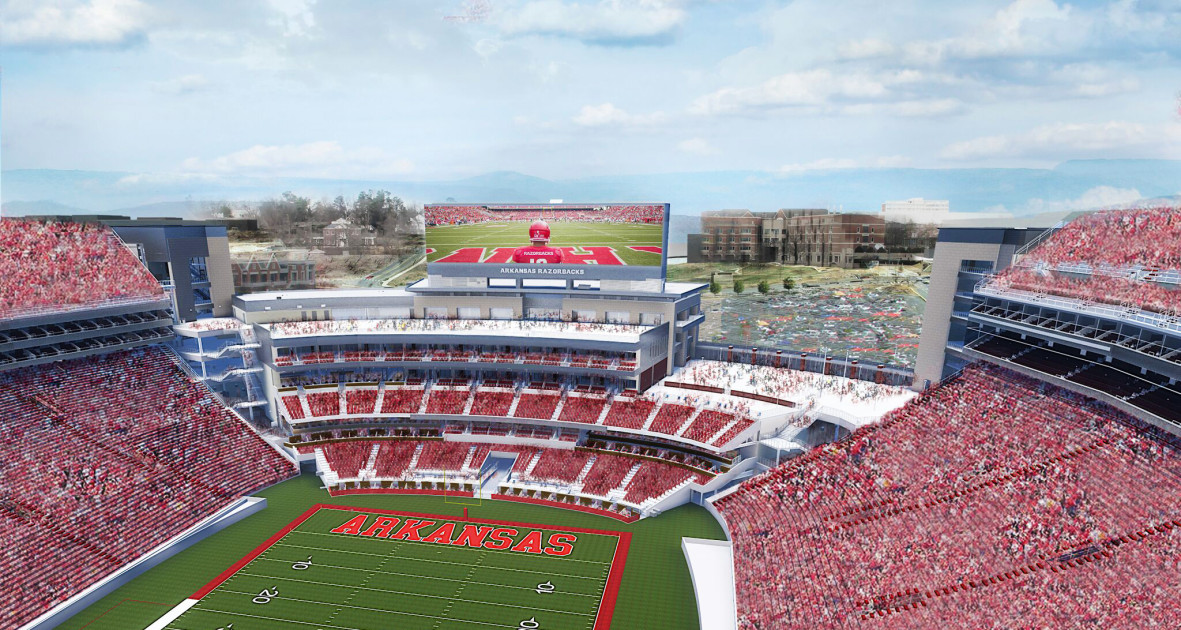 University of Arkansas Razorbacks Stadium - LucentHD