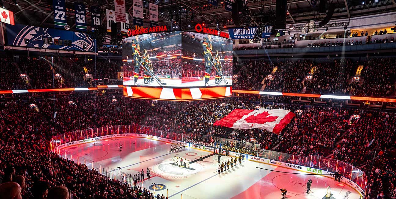 Rogers Arena Digital Displays | Vancouver Canucks - LucentHD